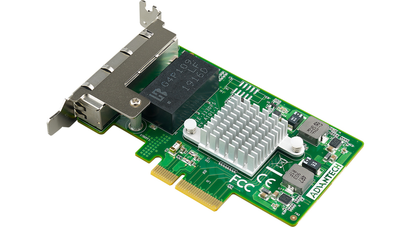 PCIE-1130PS-00A1E-Quad 1G PersCard (copper, RJ45) w.Intel I350